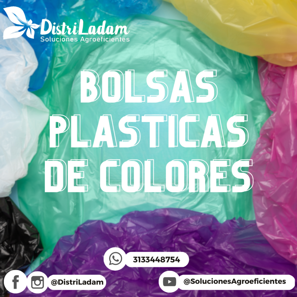 Bolsas Plásticas colores – Distriladam